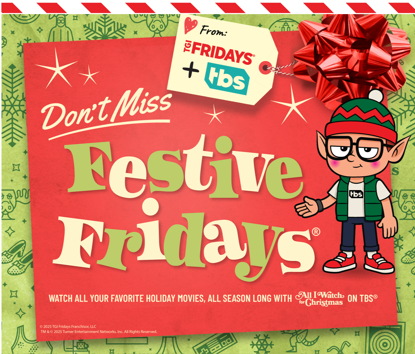 Festive Fridays | Holiday Movies & Trivia at TGI Fridays